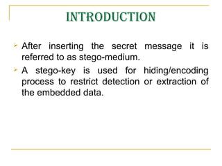 Steganography | PPT