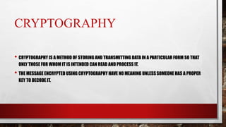 Steganography | PPTX