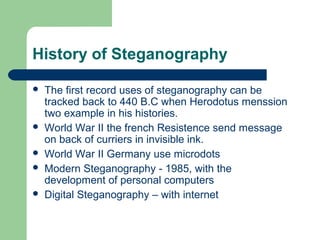 Steganography | ODP