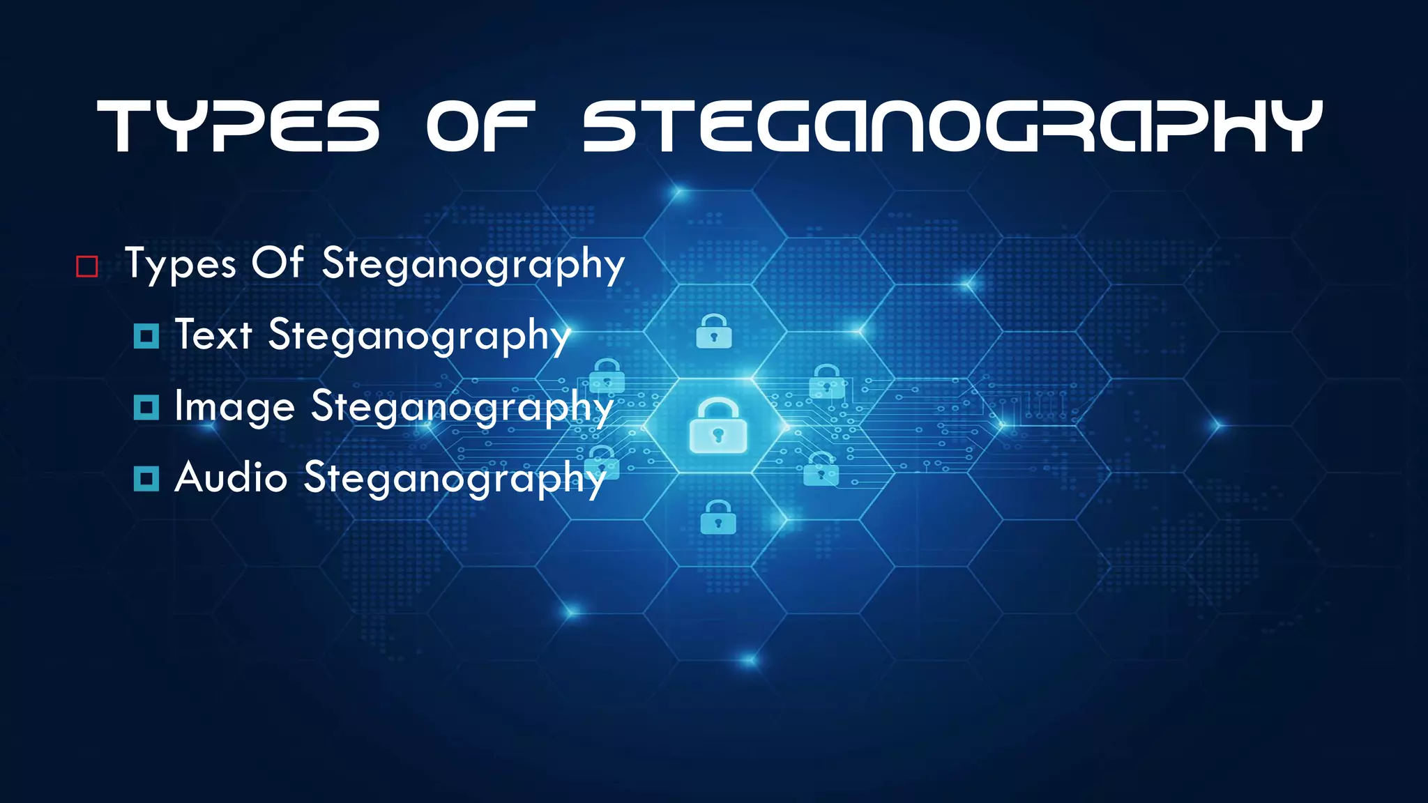 Presentation On Steganography | PDF | Digital Audio | Computer Software and Applications