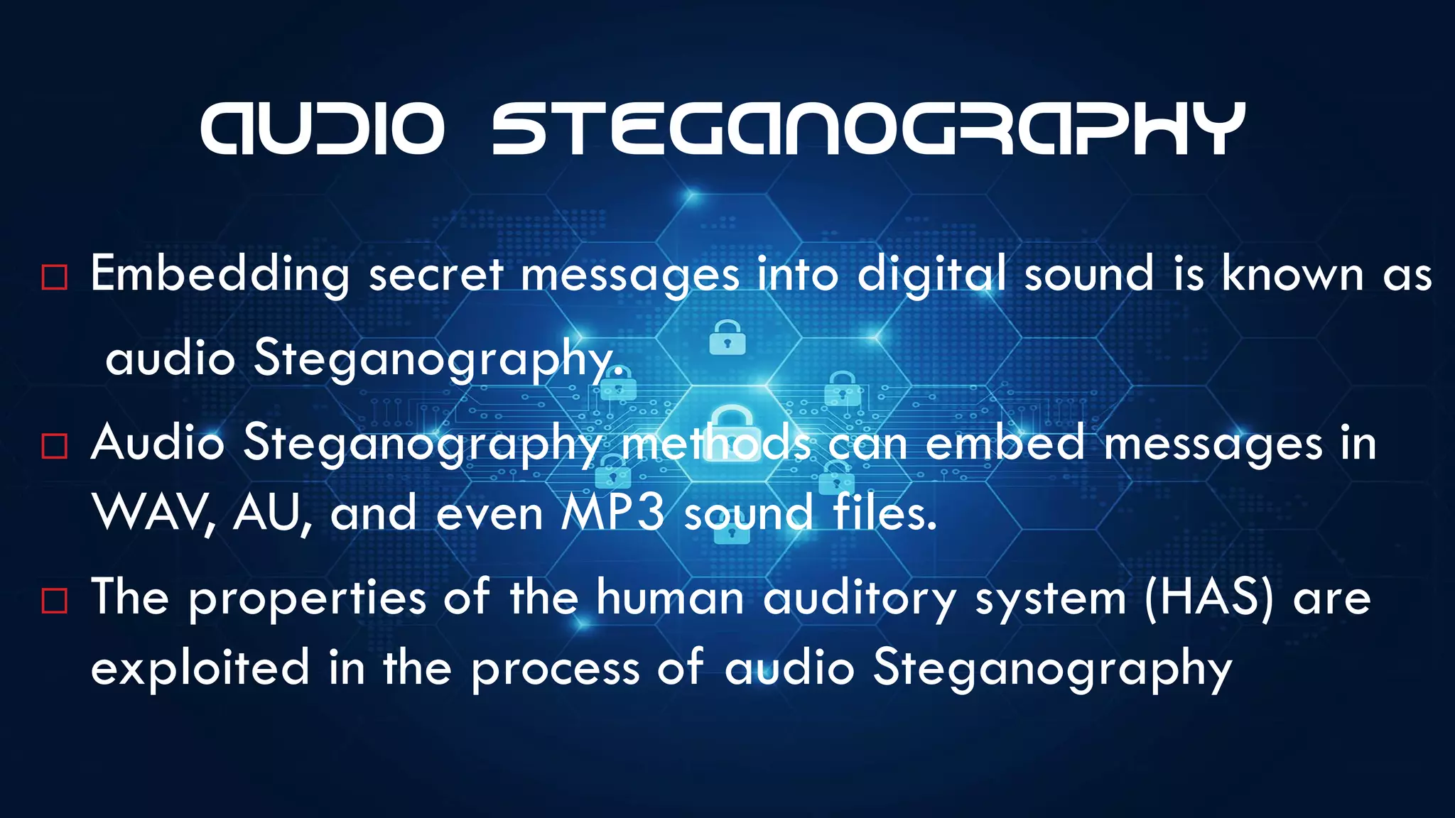 Presentation On Steganography | PDF
