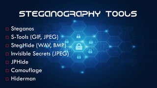 Presentation On Steganography | PDF