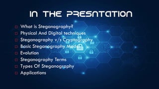 Presentation On Steganography | PDF
