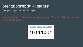 Steganography: LSB technique | PPT