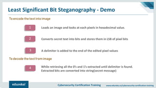 Steganography Tutorial | How To Hide Text Inside The Image | Cybersecurity Training | Edureka | PPT