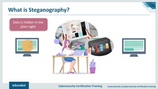 Steganography Tutorial | How To Hide Text Inside The Image | Cybersecurity Training | Edureka | PPT