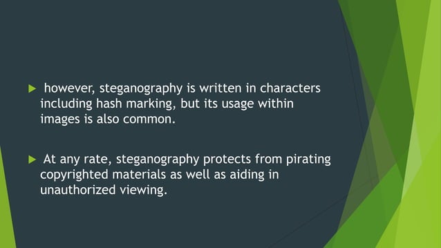 Steganography | PPT