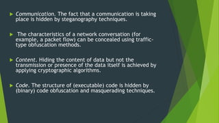 Steganography | PPTX