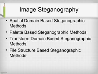 Steganography | PPT