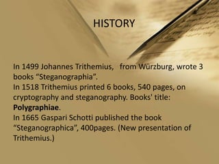 Steganography wavelet | PPT