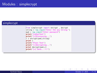 Stegano Secrets - Python | PPT