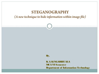Steganography | PPT
