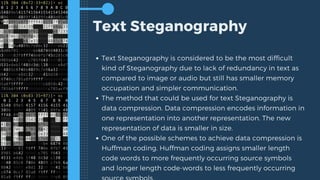 Steganography and steganalysis | PDF