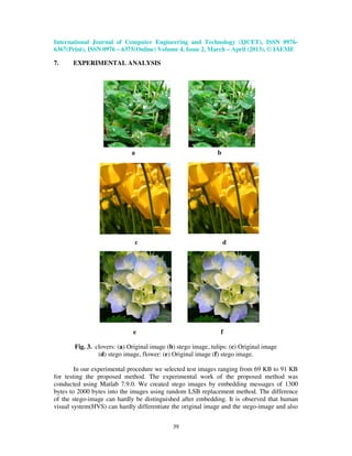 Steganography based on random pixel selection for efficient data hiding 2 | PDF