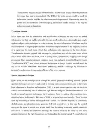 Steganography document | PDF