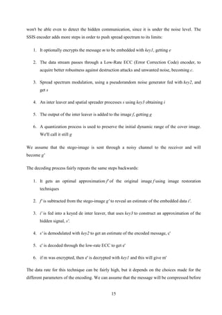 Steganography document | PDF