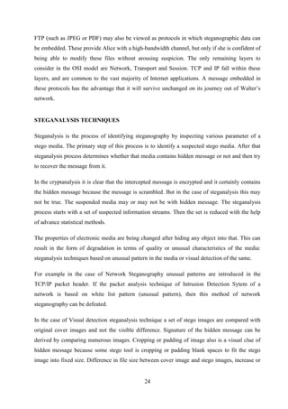 Steganography document | PDF