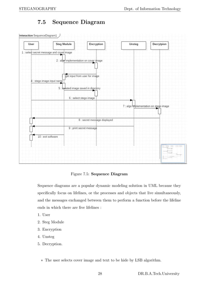 Steganography final report | PDF