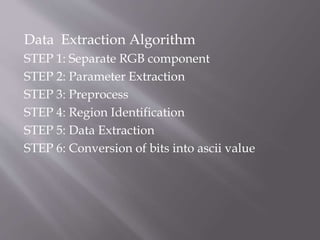 Steganography in images | PPTX