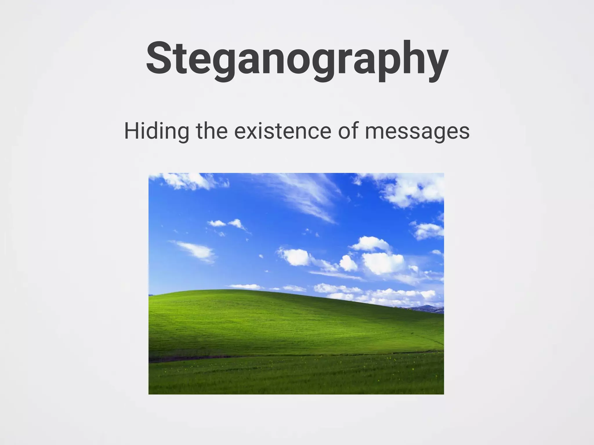 Steganography Part 2 | PDF