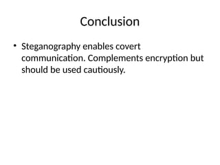 Steganography_Presentation.pptx/types/history | PPT