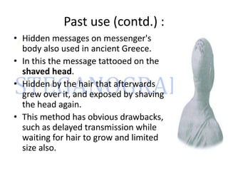 Steganography | PPTX