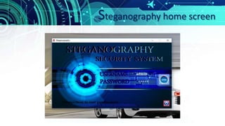 Steganography software dbatu | PPTX