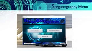 Steganography software dbatu | PPTX | Technology & Computing