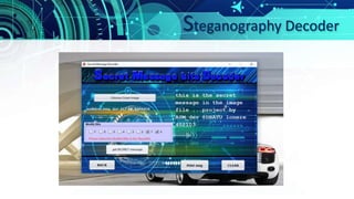 Steganography software dbatu | PPTX | Technology & Computing