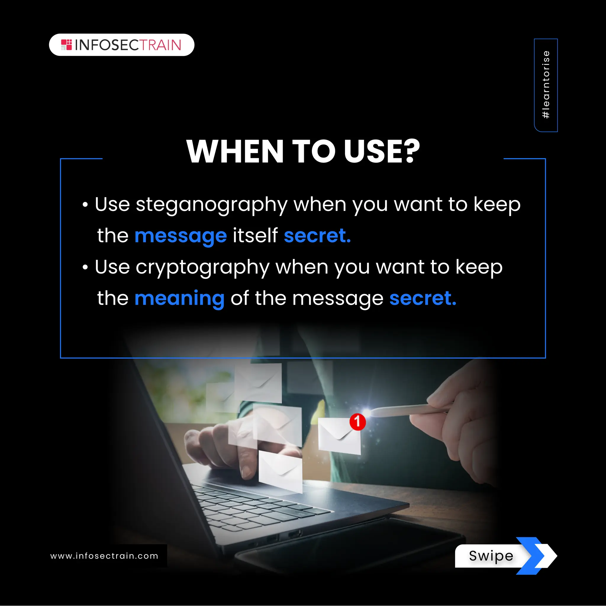Steganography vs Cryptography | PDF