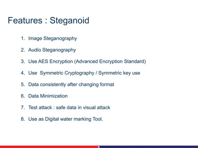 Steganoid - A tool for steganography | PDF