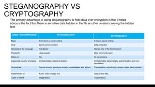 Steganography Project Presentation By Papan Sarkar | PPTX