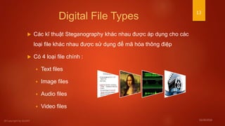 Steganography | PPTX