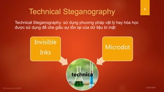 Steganography | PPTX