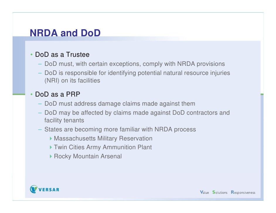 NRDA: Process, Pitfalls and Possibilities