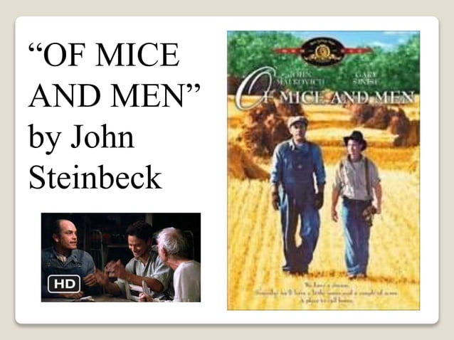 Steinbeck's "Of mice and men" | PPT