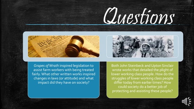 John Steinbeck - 20th Century American Literature Presentation | PPT