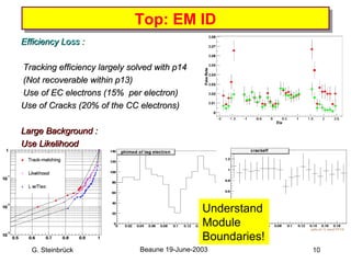 Results from WZ, Higgs and Top for the Summer Conferences | PPT
