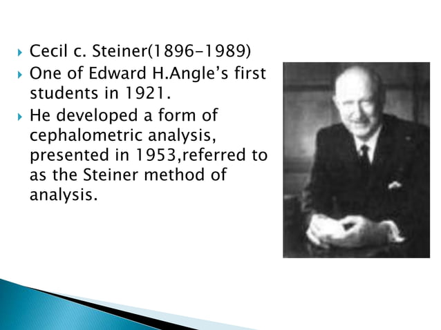 Steiner analysis | PPTX | Dental Health | Diseases and Conditions