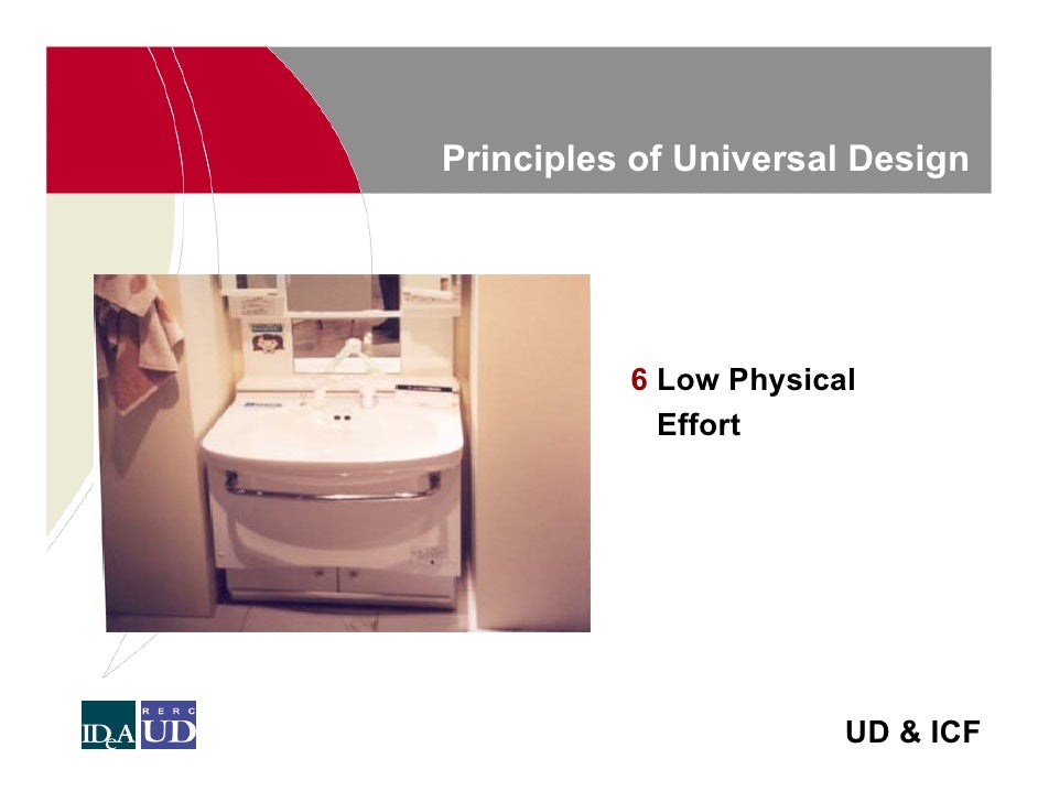 Universal Design and the ICF