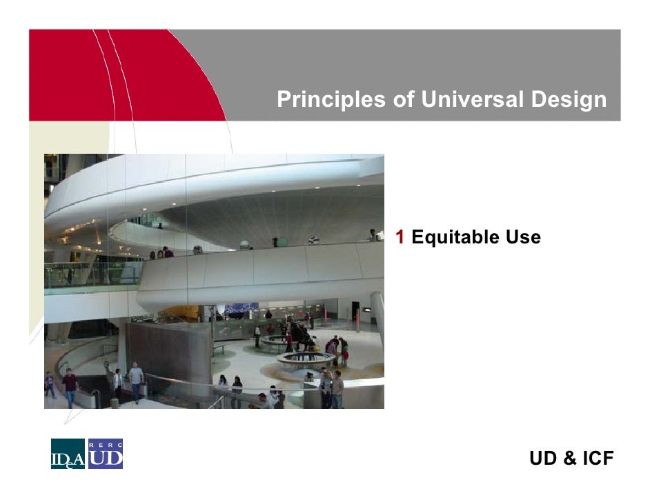 Universal Design and the ICF