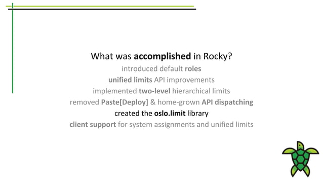 Openstack Keystone Stein Project Update Ppt