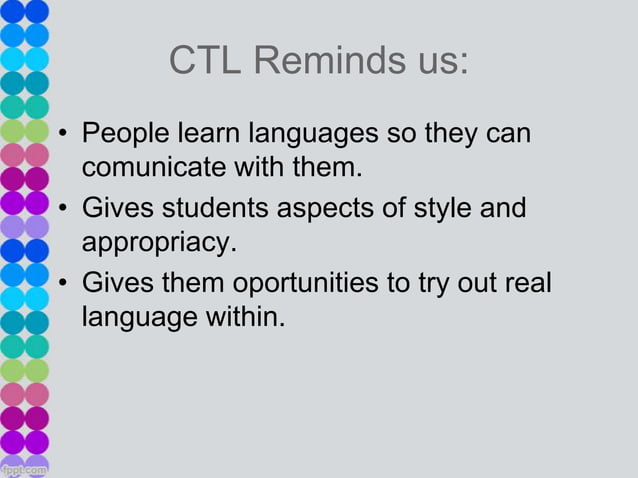 CLT and TBL Presentation by Kamir, Cristian and Janine :D | PPT