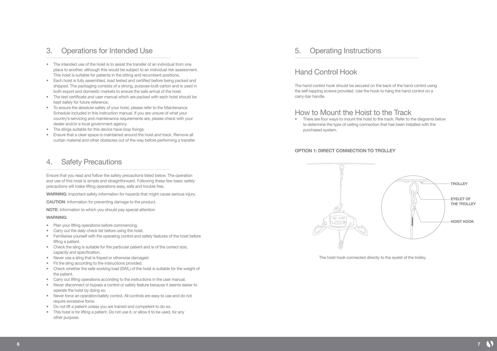 Hoist technical manual | PDF