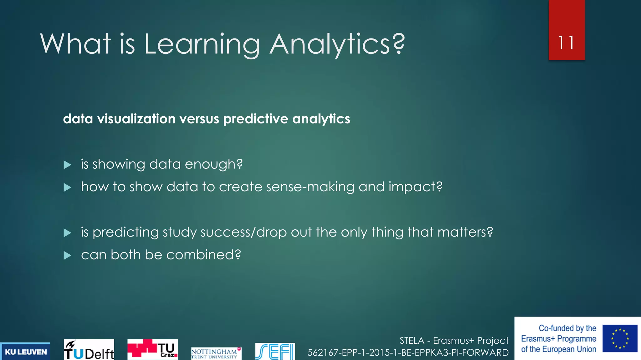 Successful transition from secondary to higher education using learning analytics | PPT
