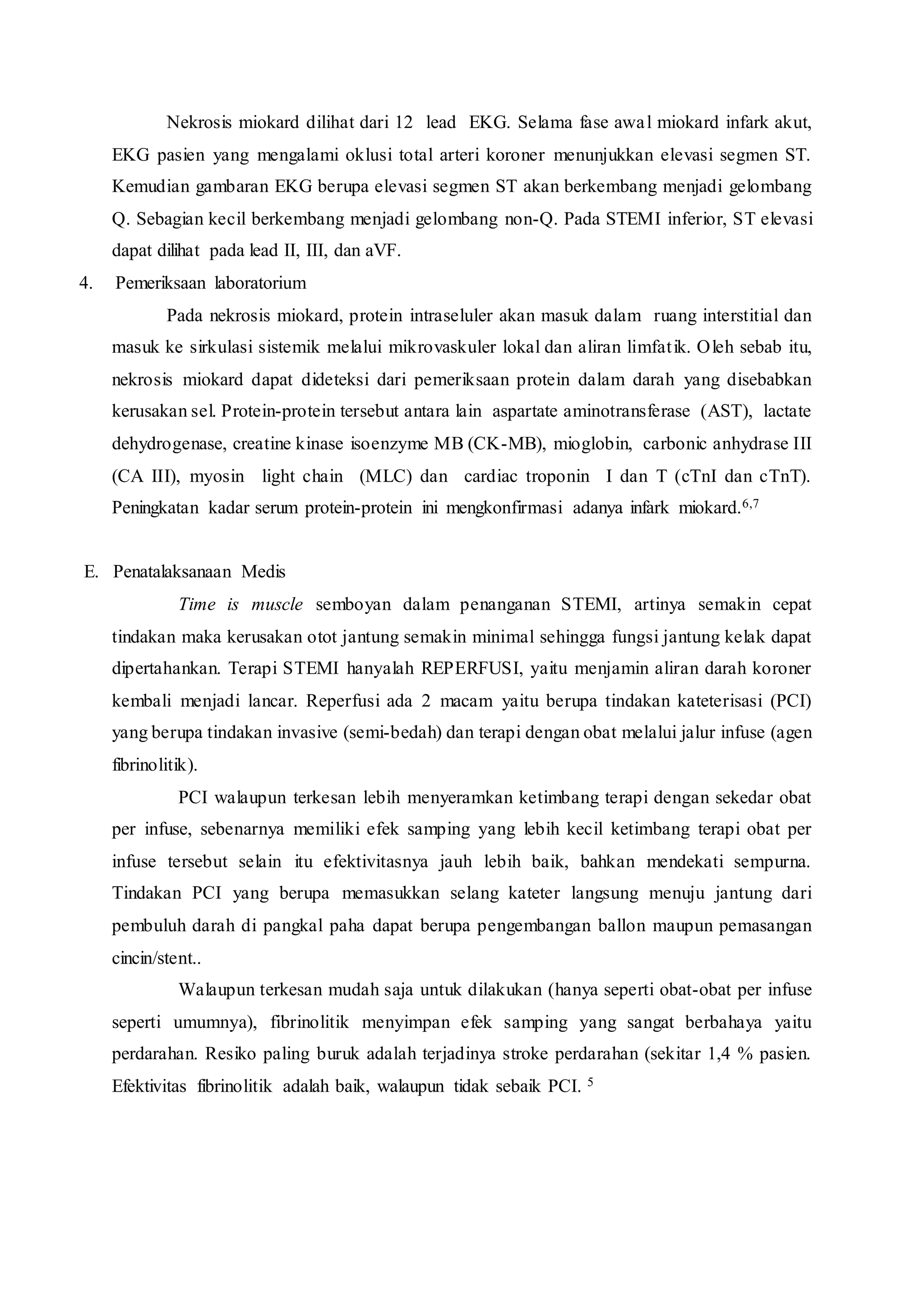 St elevasi miokard infark | DOCX