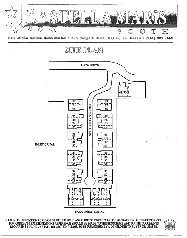 Stella maris south at port of the islands site plan naples florida | PDF