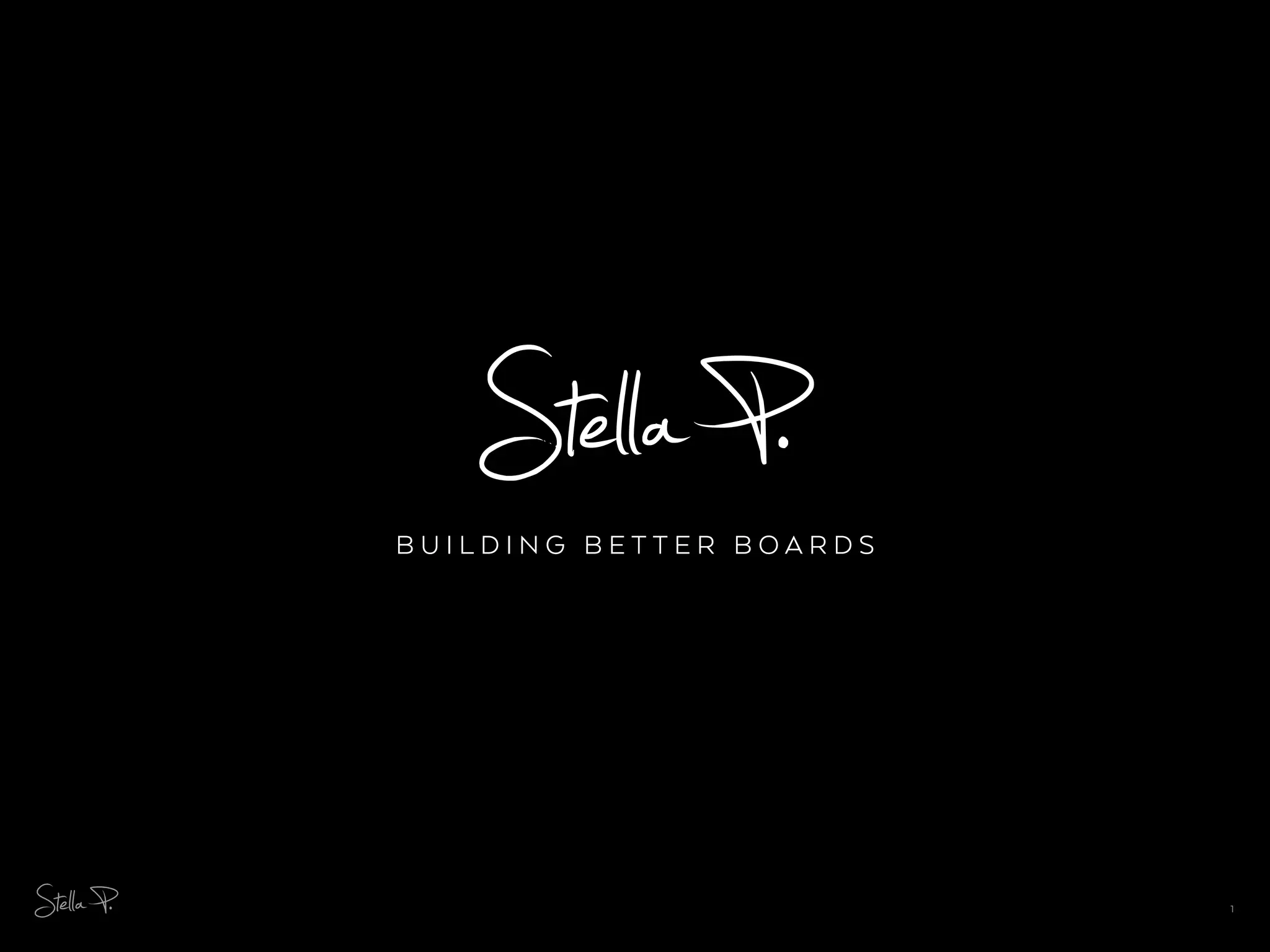 Stella P. - Building better boards | PDF