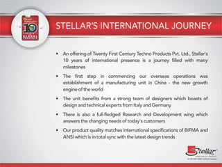 Stellar Global | 10 Years of Global Presence | PPT