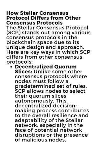 Stellar Consensus Protocol (SCP) The Heart of Stellar Blockchain.pdf